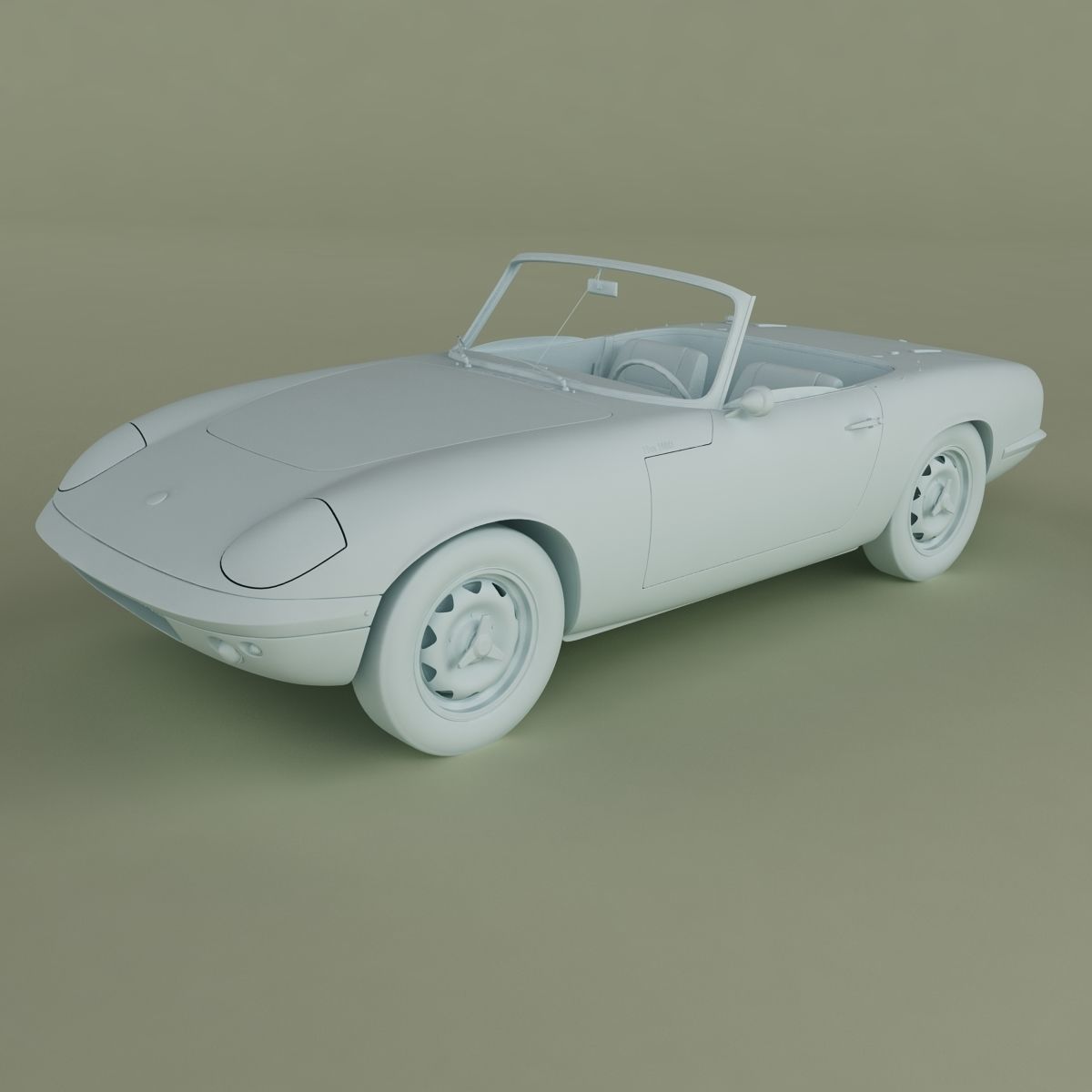 Lotus Elan S1 3D model | CGTrader