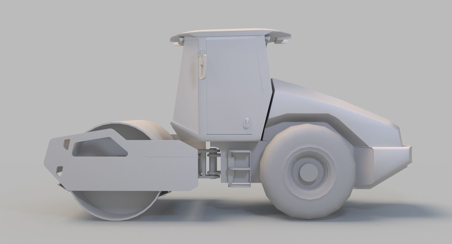 3D model Compactor JCB VM117 VR / AR / low-poly | CGTrader