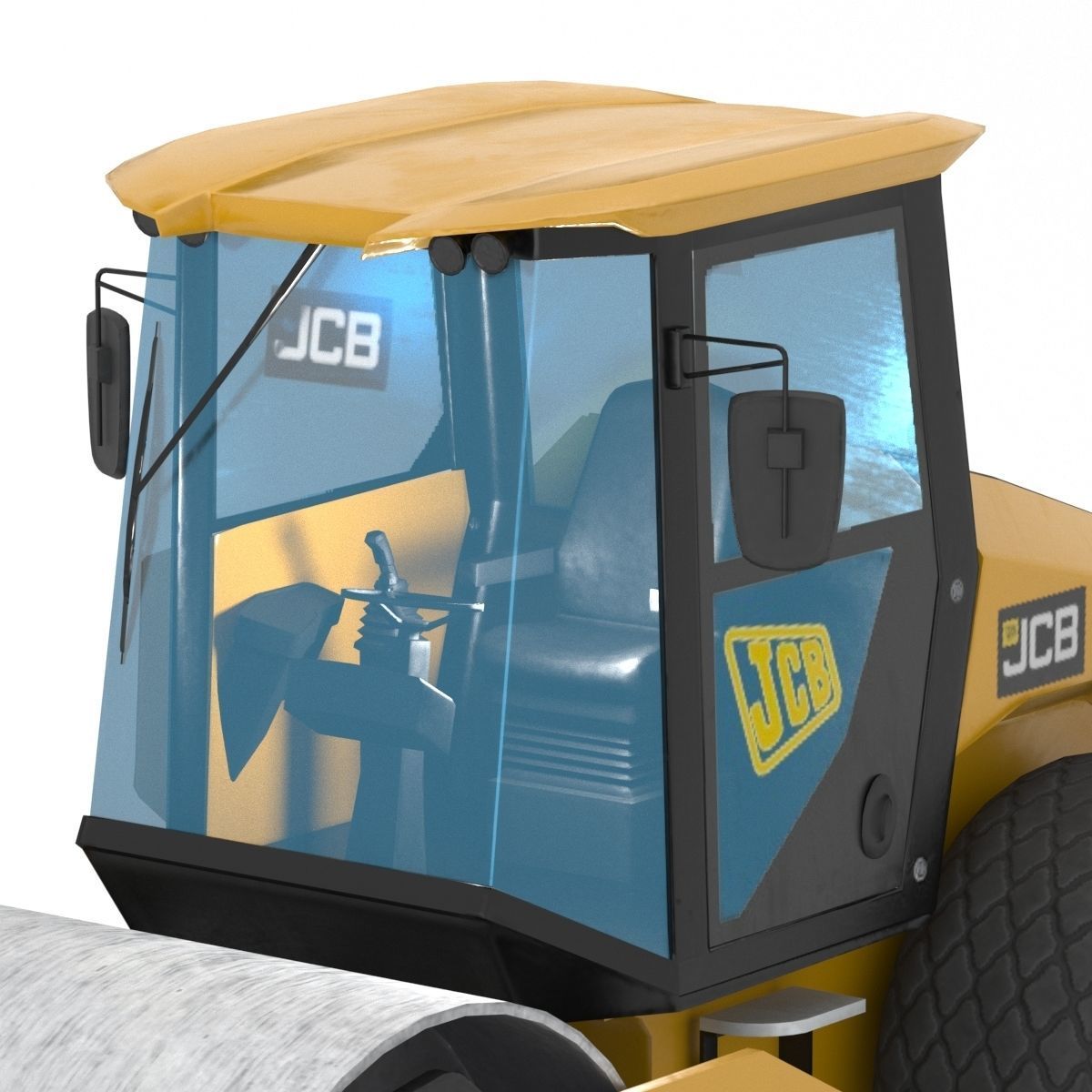 3D model Compactor JCB VM117 VR / AR / low-poly | CGTrader