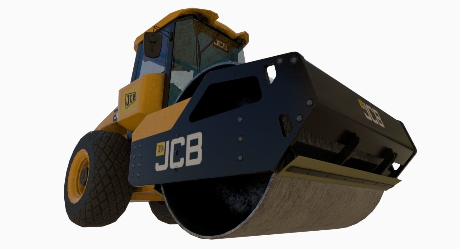 3D model Compactor JCB VM117 VR / AR / low-poly | CGTrader