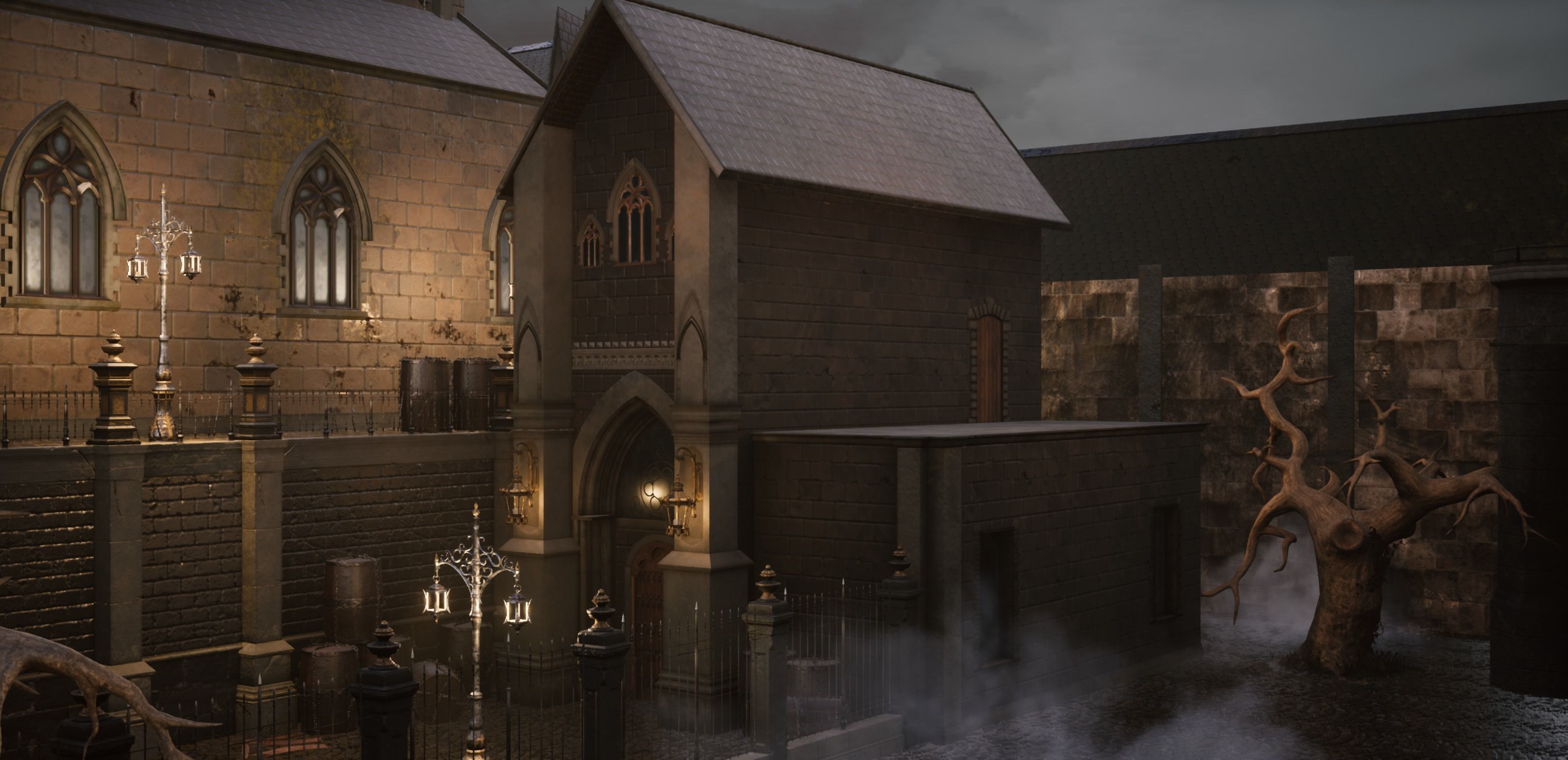 3D model Victorian Building VR / AR / low-poly | CGTrader