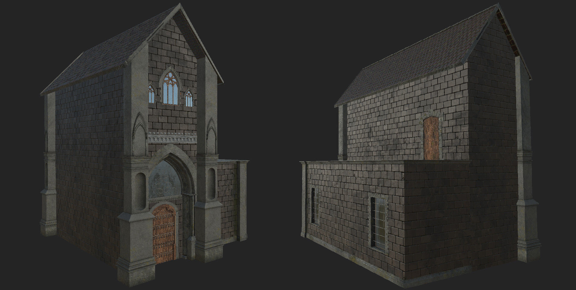 3D model Victorian Building VR / AR / low-poly | CGTrader