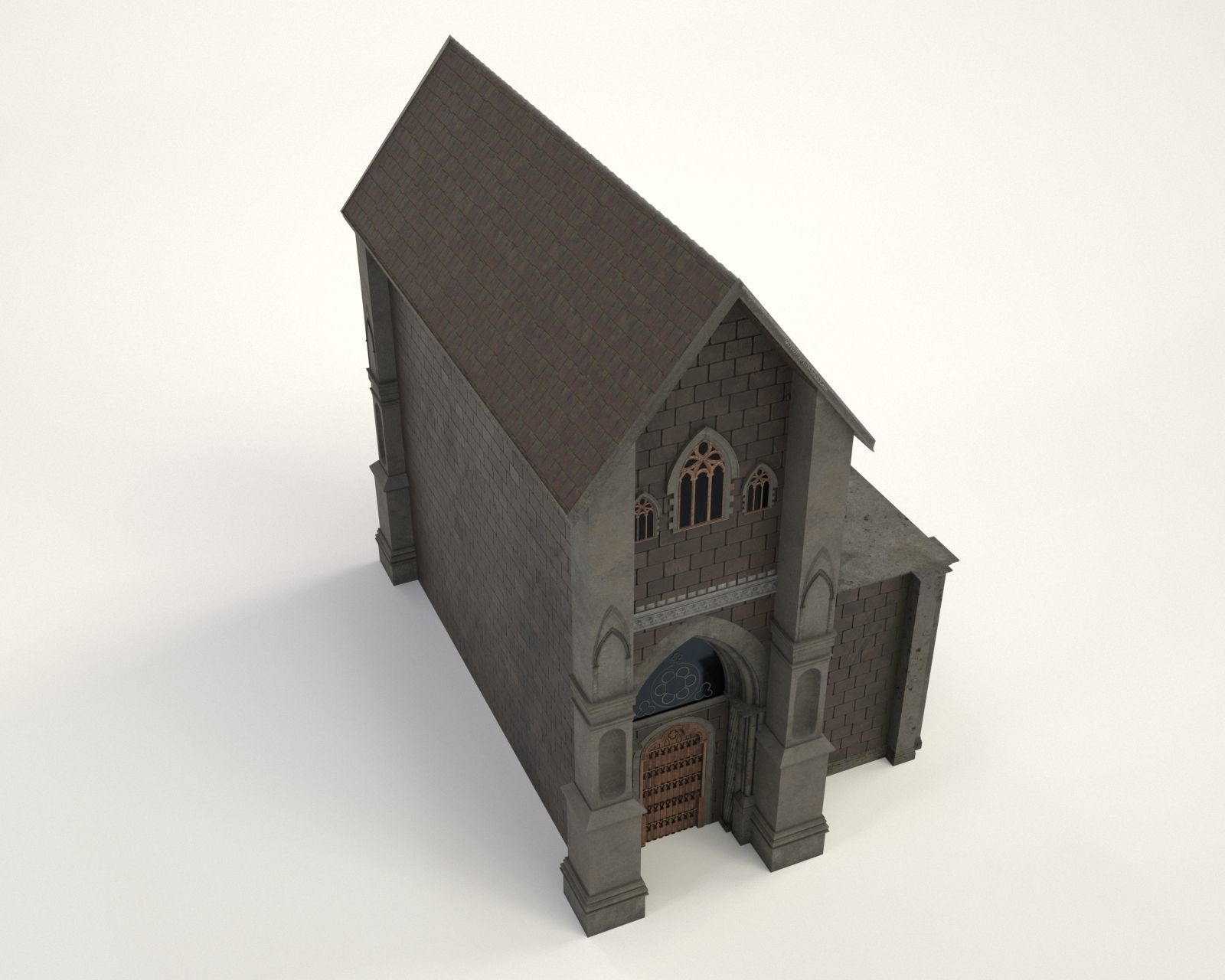 3D model Victorian Building VR / AR / low-poly | CGTrader