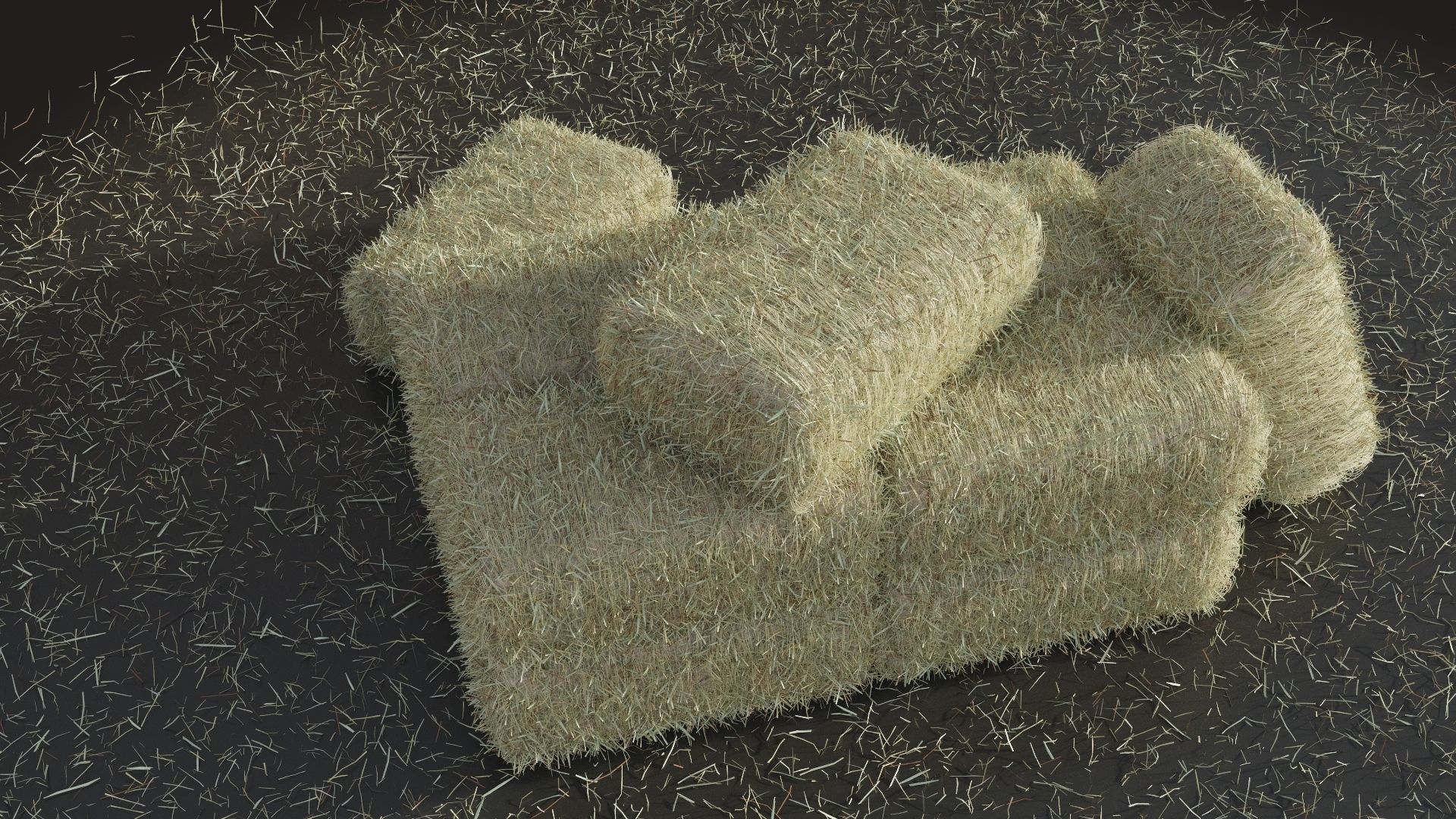 Haystack 3D model | CGTrader