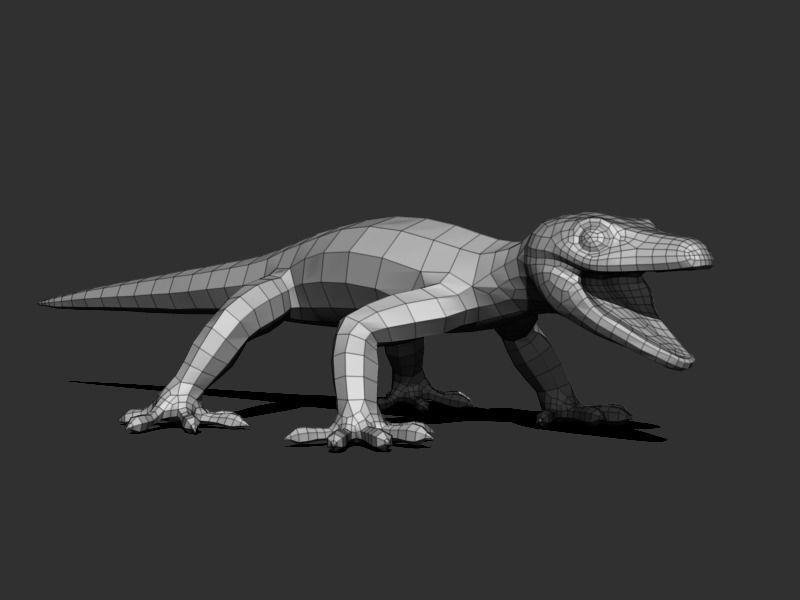3D model 3D Gecko VR / AR / low-poly animated | CGTrader