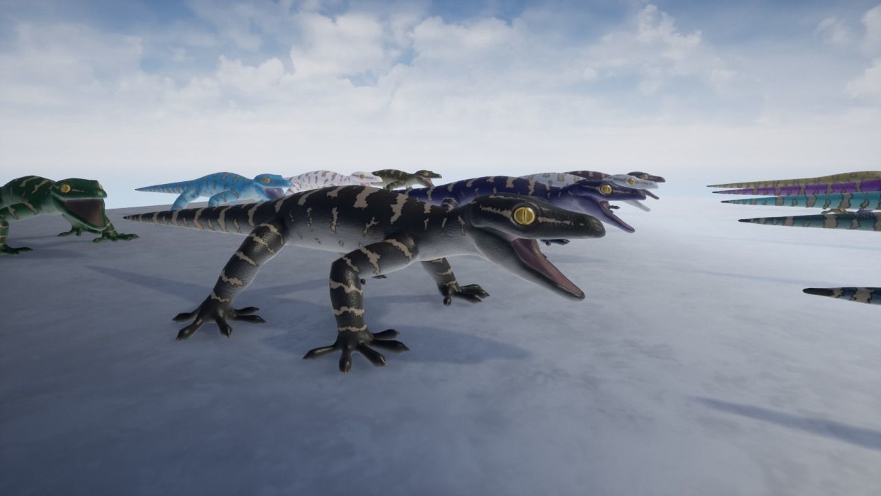 3D model 3D Gecko VR / AR / low-poly animated | CGTrader