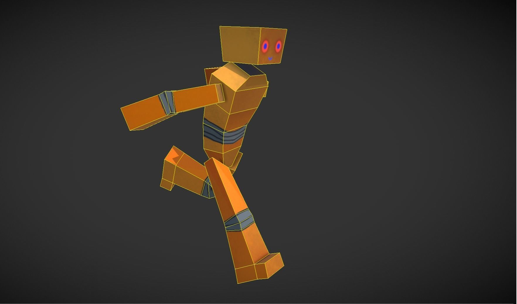 Bob - The Robot free VR / AR / low-poly 3D model animated rigged | CGTrader