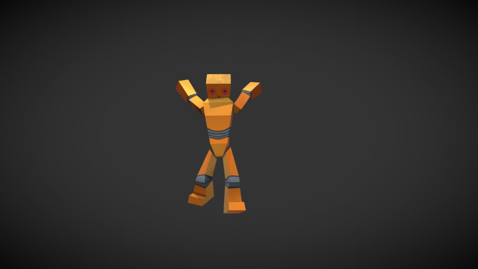 Bob - The Robot free VR / AR / low-poly 3D model animated rigged | CGTrader