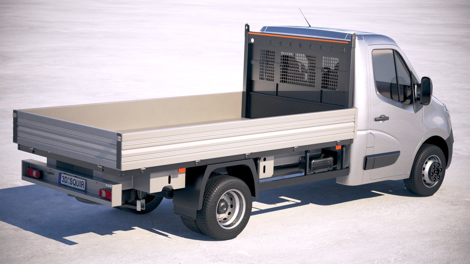 Renault Master Tipper 2018 3D model | CGTrader