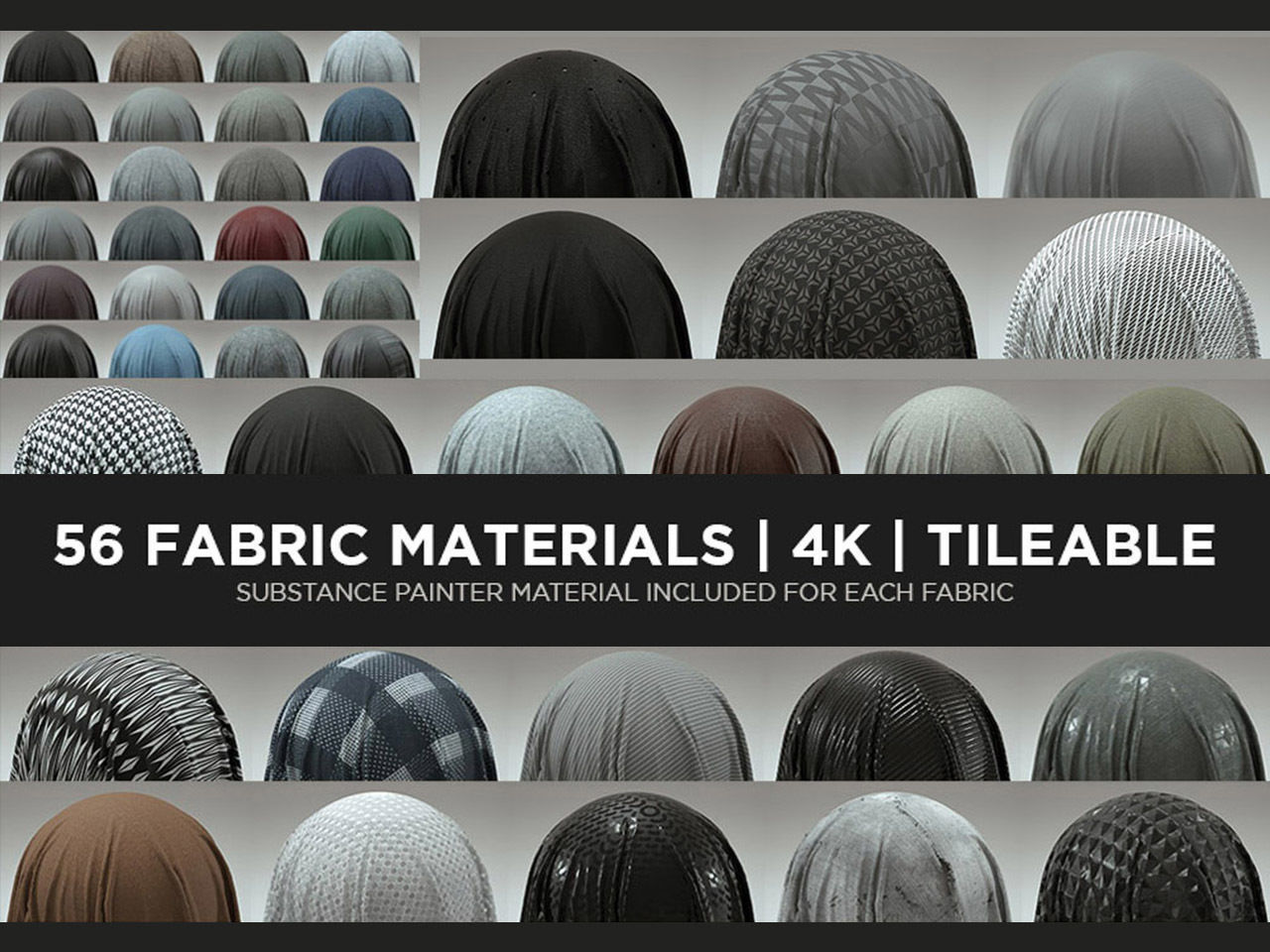56 Fabric Materials - COMPLETE PACK Texture | CGTrader