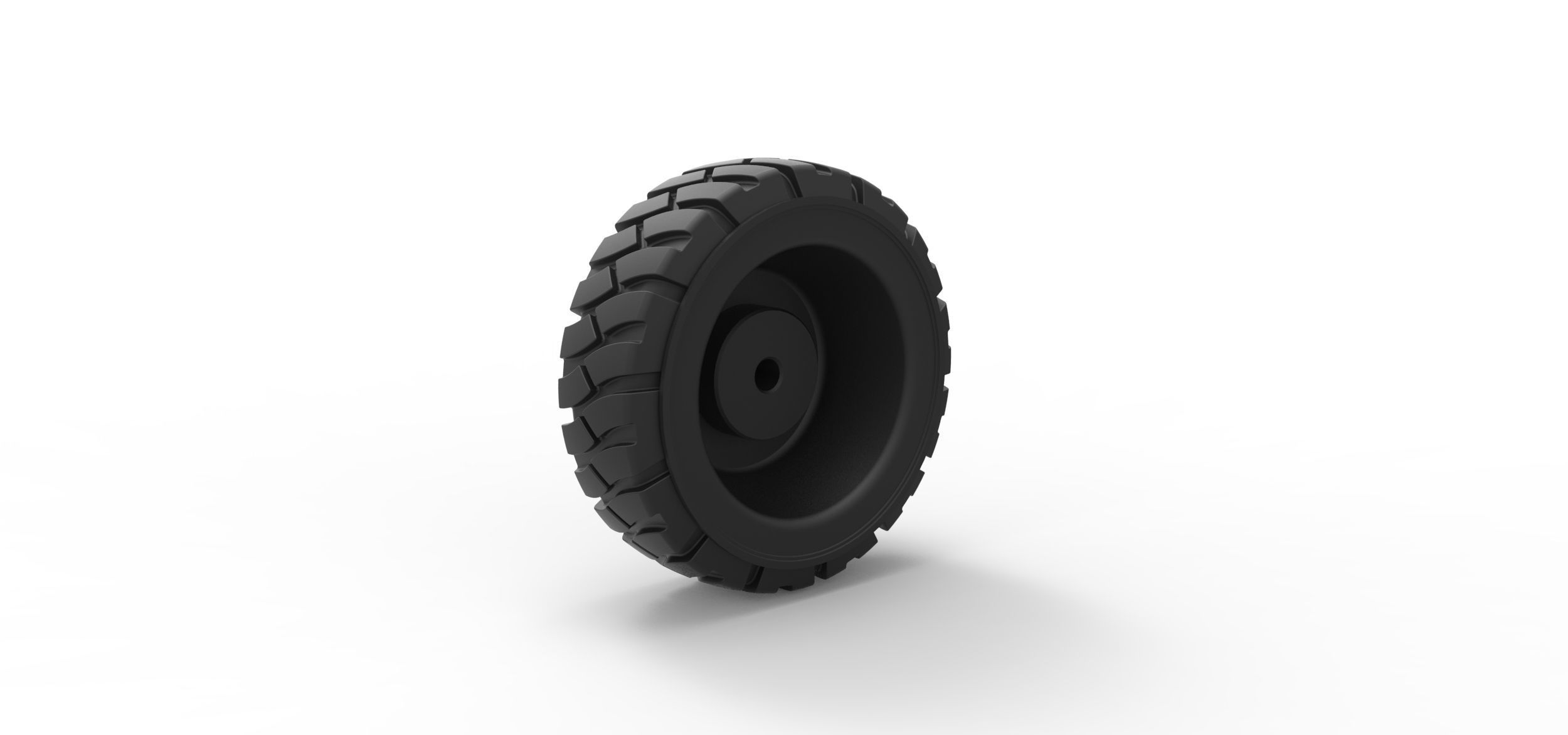 Diecast Offroad wheel 4 3D model 3D printable | CGTrader