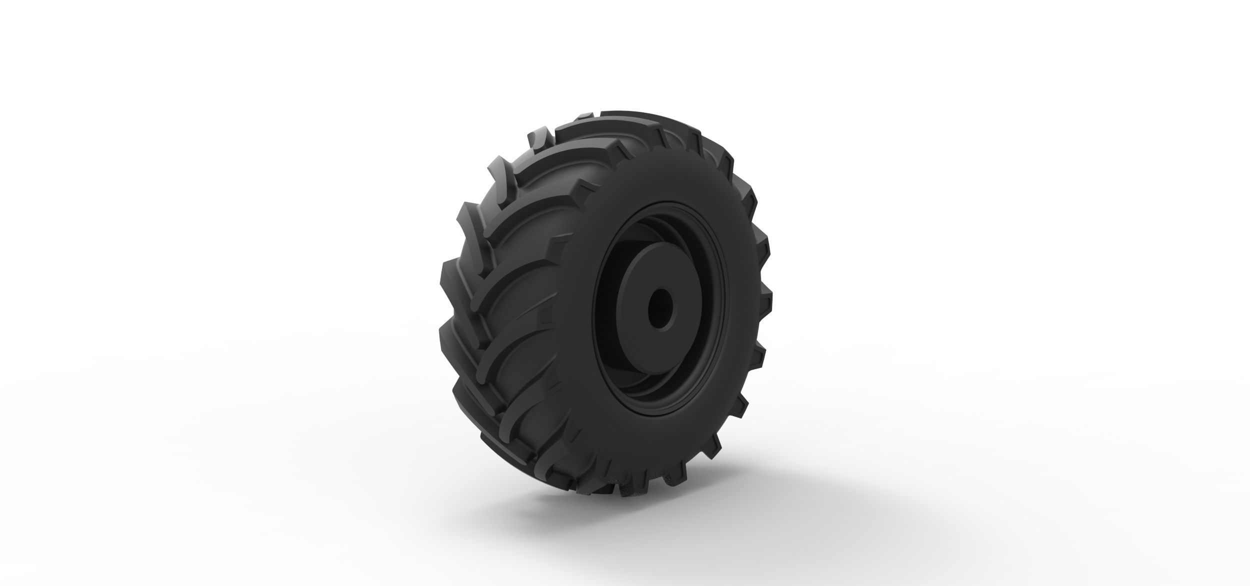 Diecast Offroad wheel 5 3D model 3D printable | CGTrader