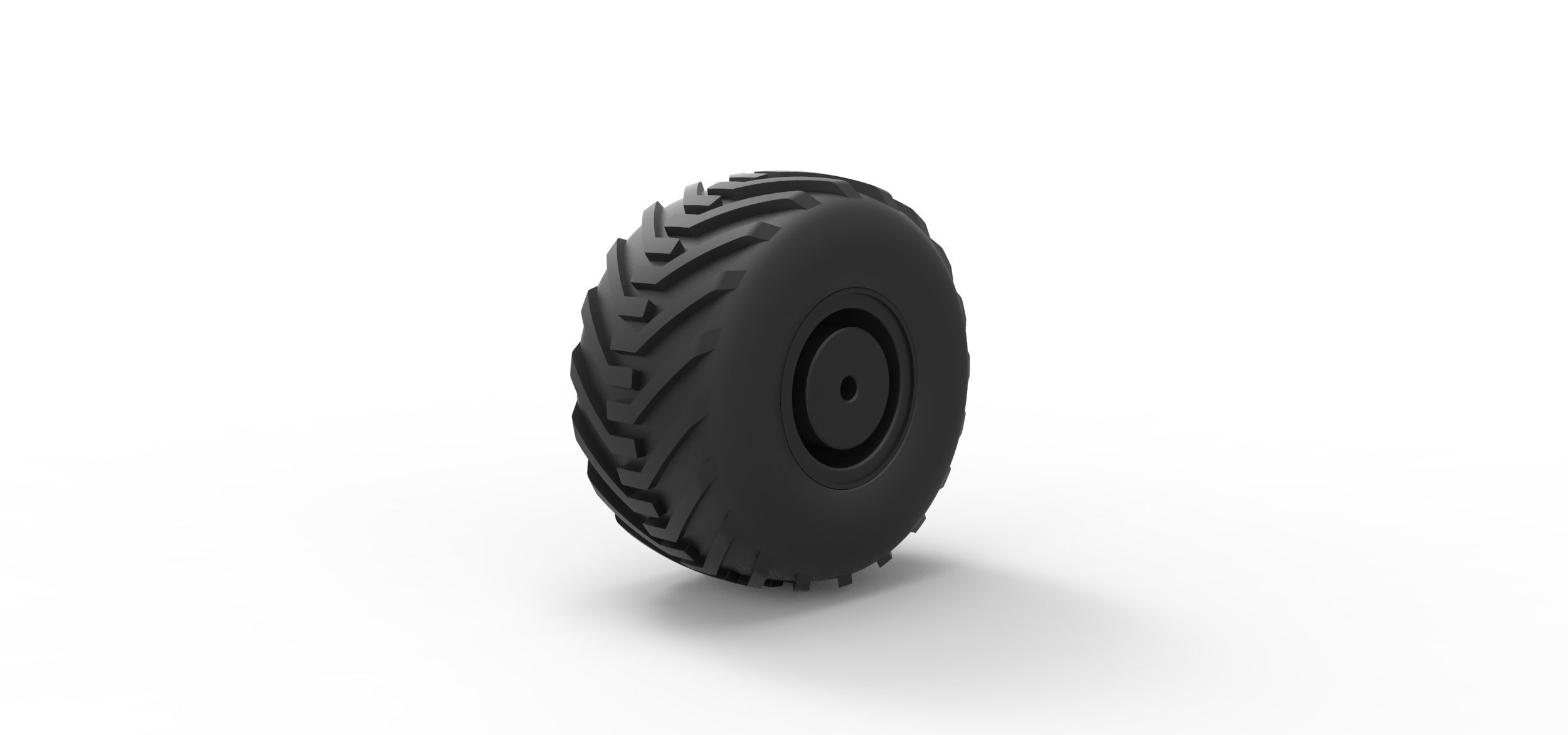 Diecast Offroad wheel 6 3D model 3D printable | CGTrader