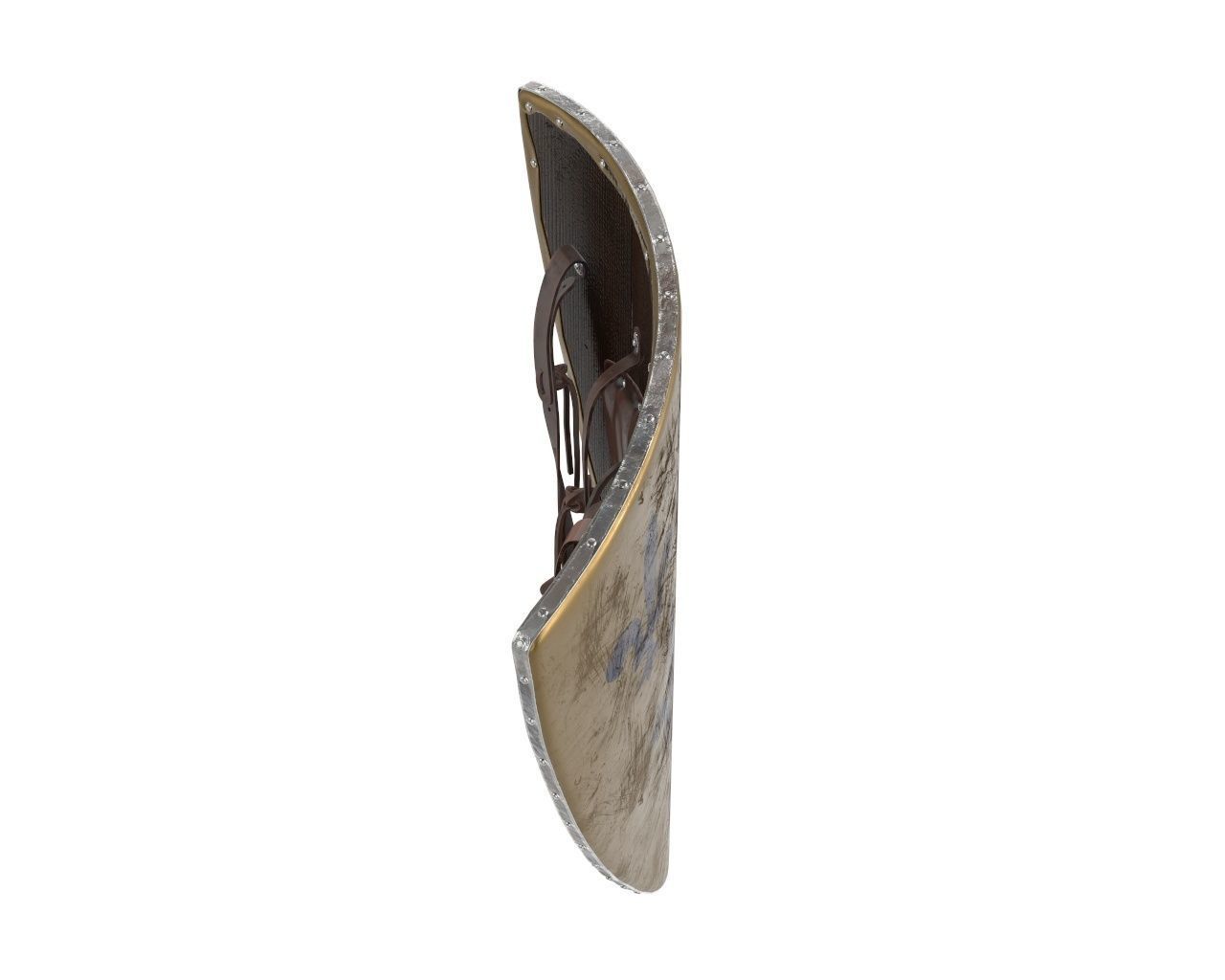 Triangular Knight Shield 3D model | CGTrader
