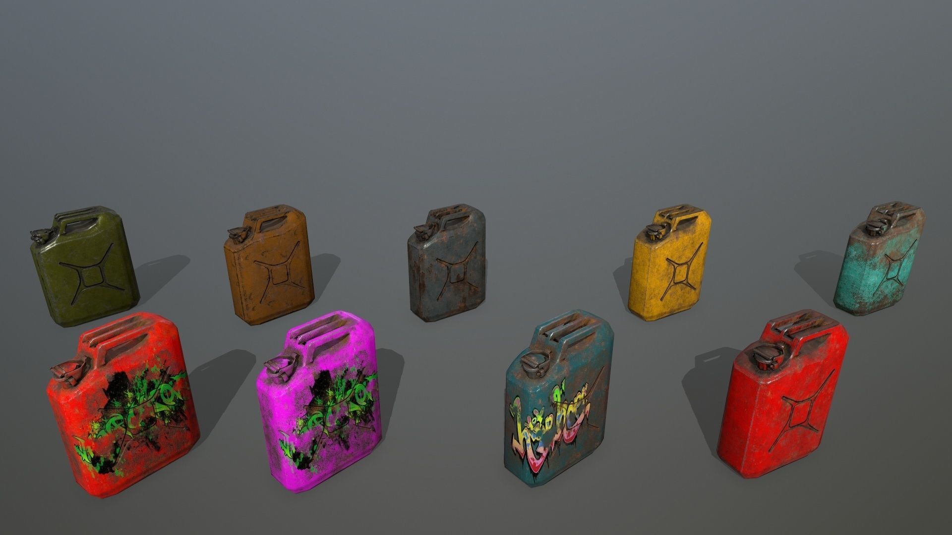 3D model Jerry Can VR / AR / low-poly | CGTrader