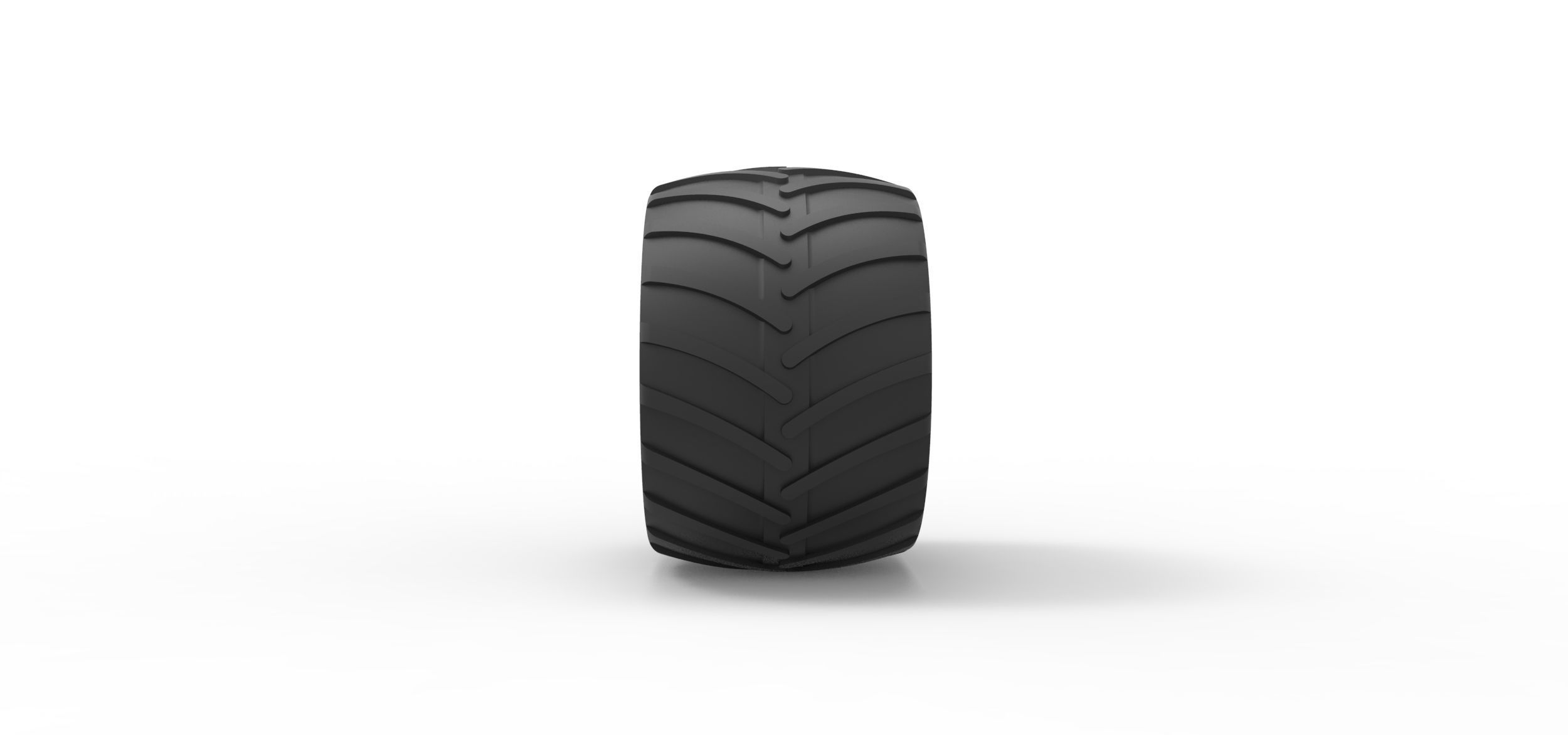 Diecast Offroad wheel 13 3D model 3D printable | CGTrader