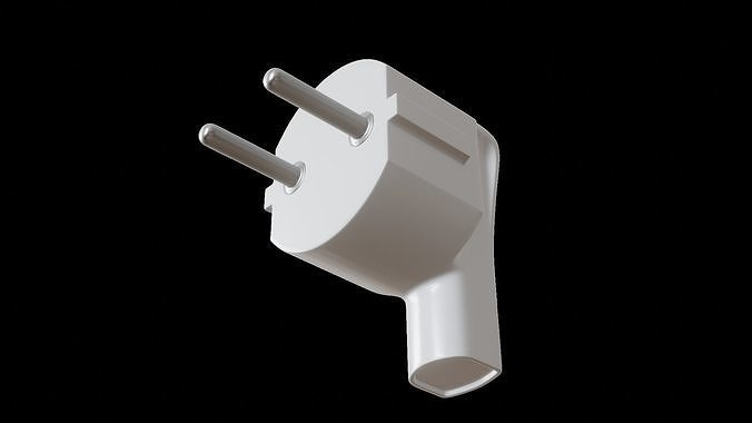 Electric power plug Socet 220V 3D model | CGTrader