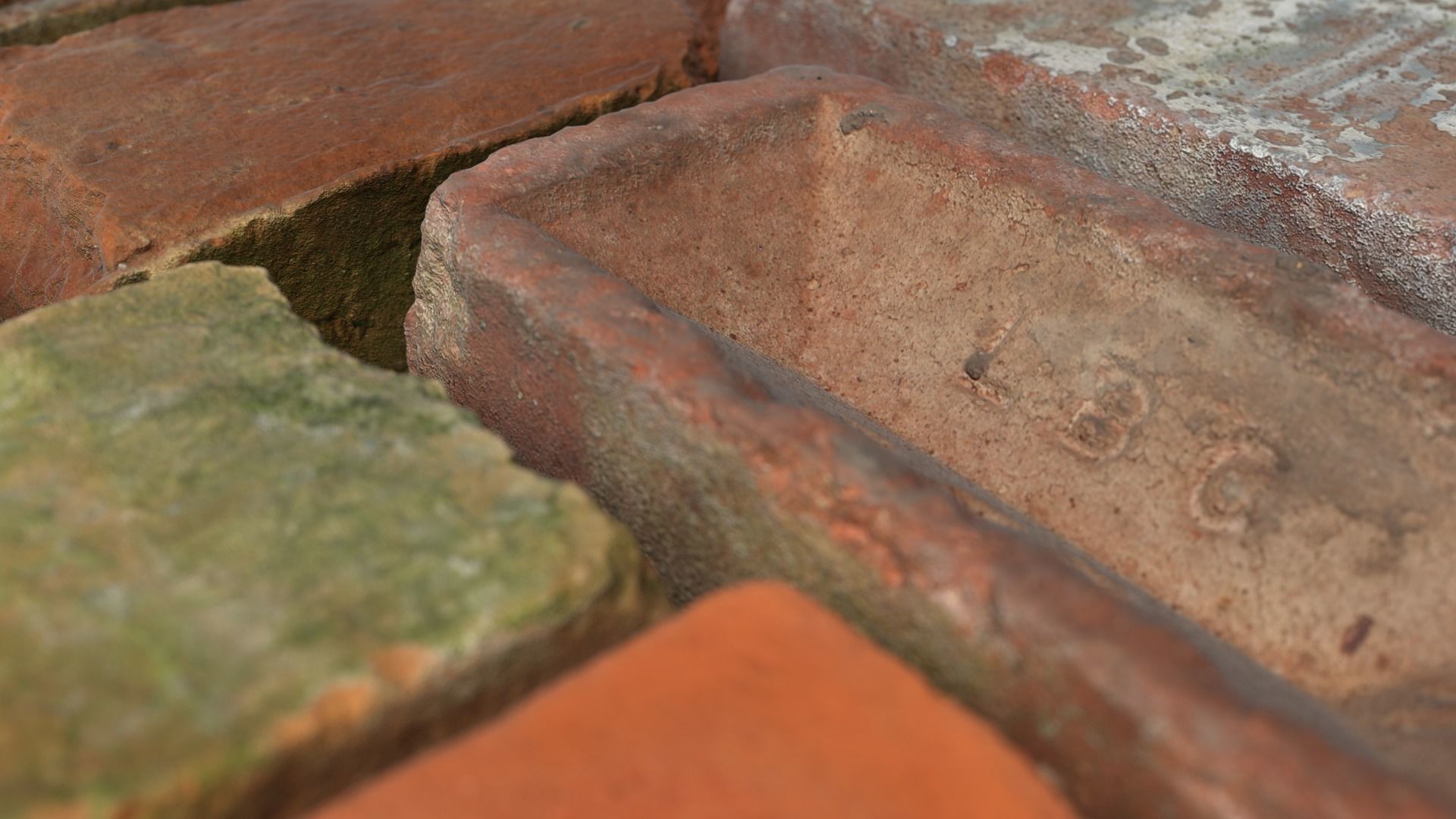 Ultra Realistic Old Brick Scan Pack 8k HD 3D model | CGTrader