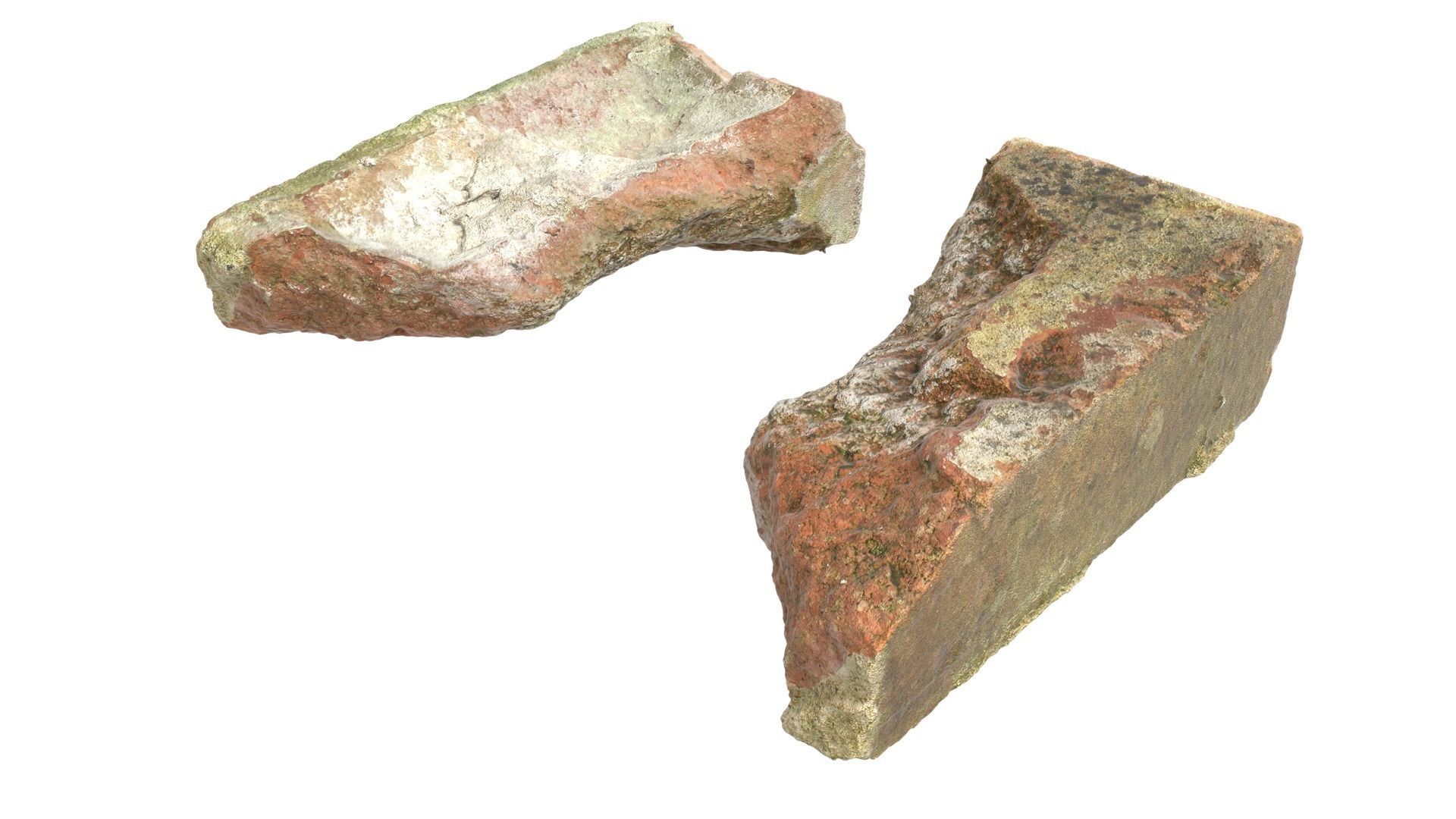 Ultra Realistic Old Brick Scan Pack 8k HD 3D model | CGTrader