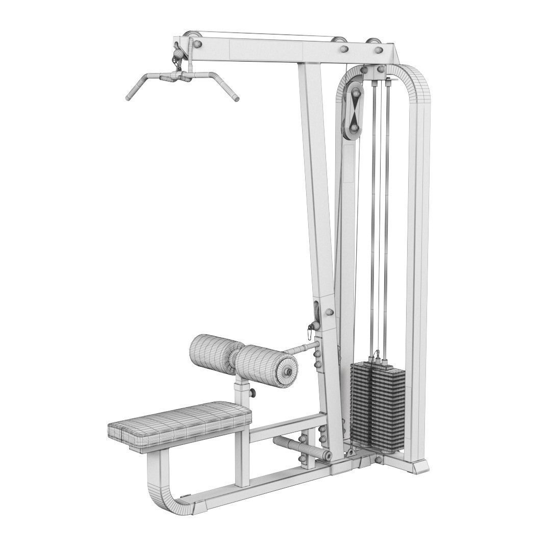 Lat machine Body-Solid SLM-300G-2 3D model | CGTrader