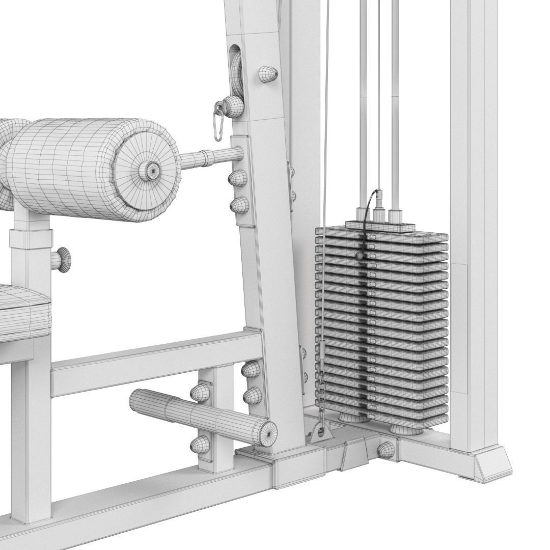 Lat machine Body-Solid SLM-300G-2 3D model | CGTrader