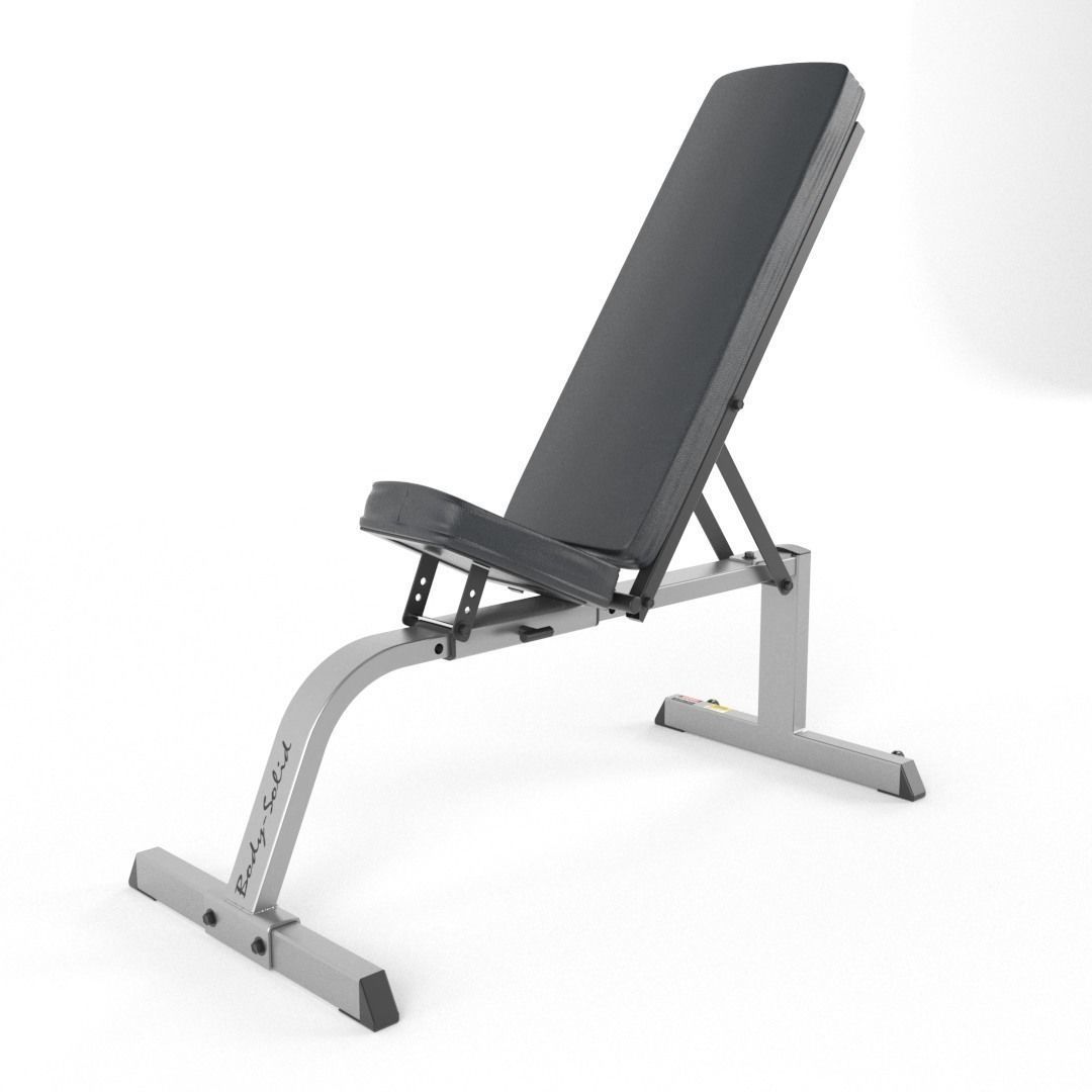 Gym benches from BodySolid 3D model | CGTrader
