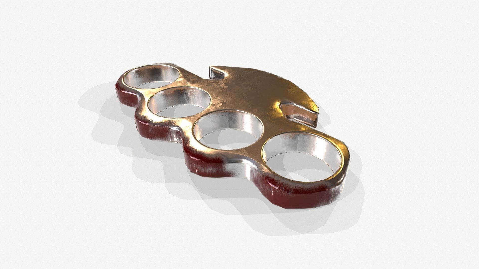 3D model Metal Punch Ring Low Poly VR / AR / low-poly | CGTrader