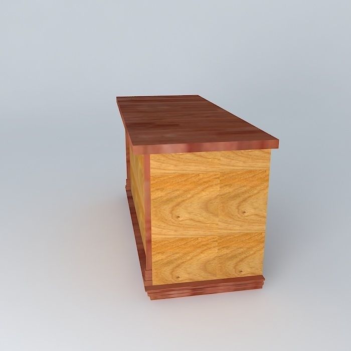 Reception table 3D model | CGTrader