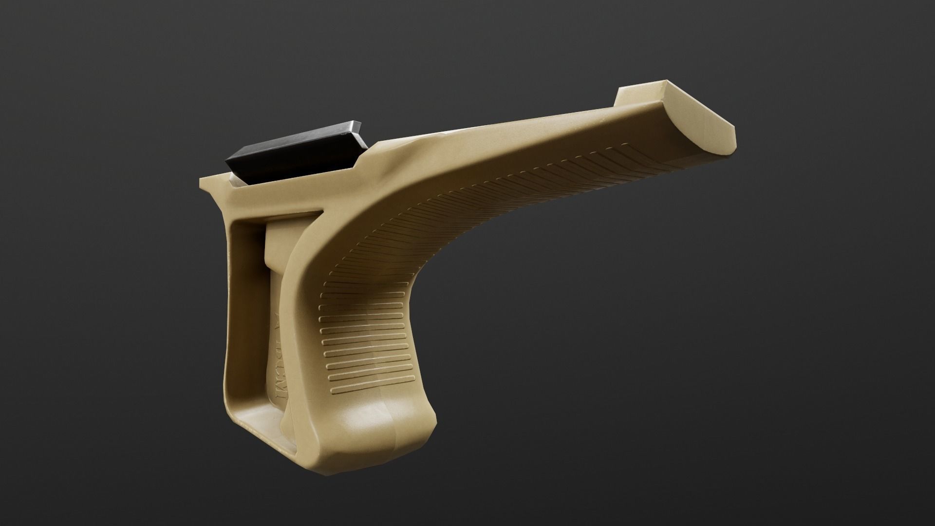 3D model BCM Gunfighter KAG-1913 Angle Forward Grip VR / AR / low-poly ...