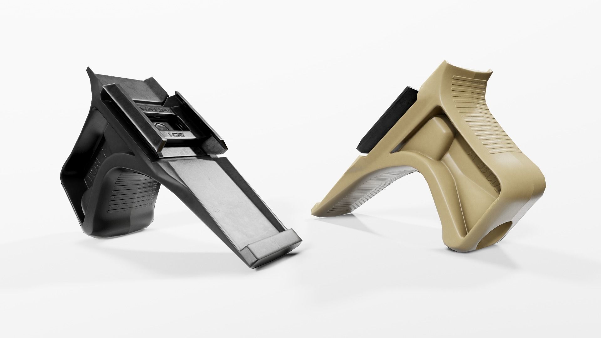 3D model BCM Gunfighter KAG-1913 Angle Forward Grip VR / AR / low-poly ...