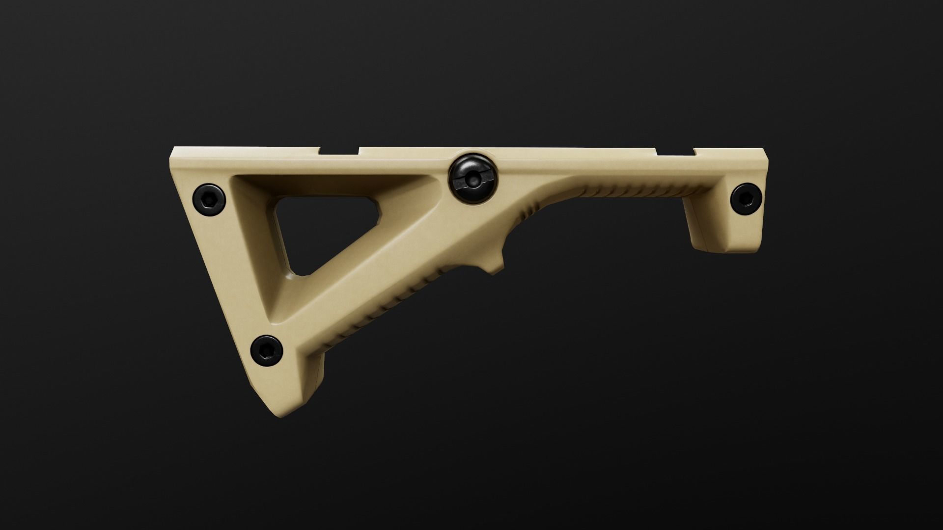 3D model Magpul AFG-2 Angled Fore Grip VR / AR / low-poly | CGTrader