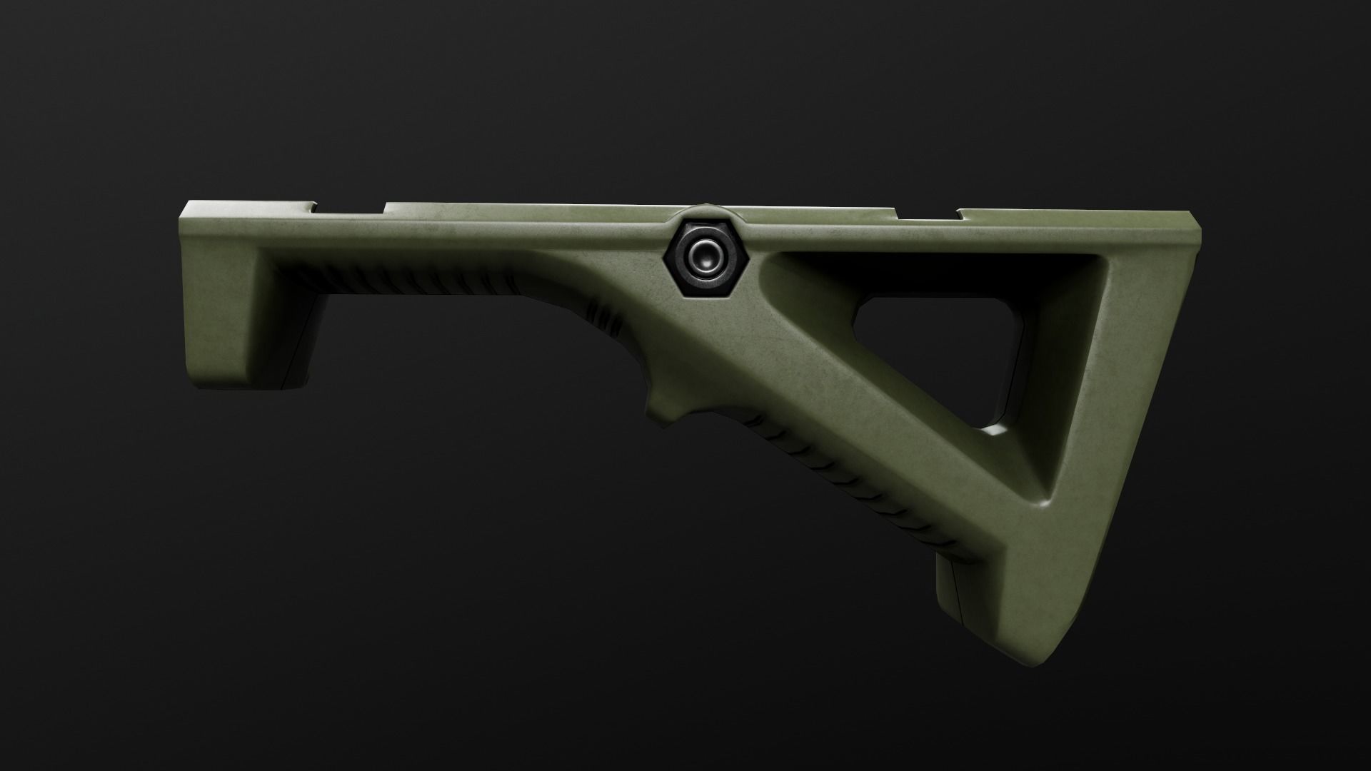 3D model Magpul AFG-2 Angled Fore Grip VR / AR / low-poly | CGTrader