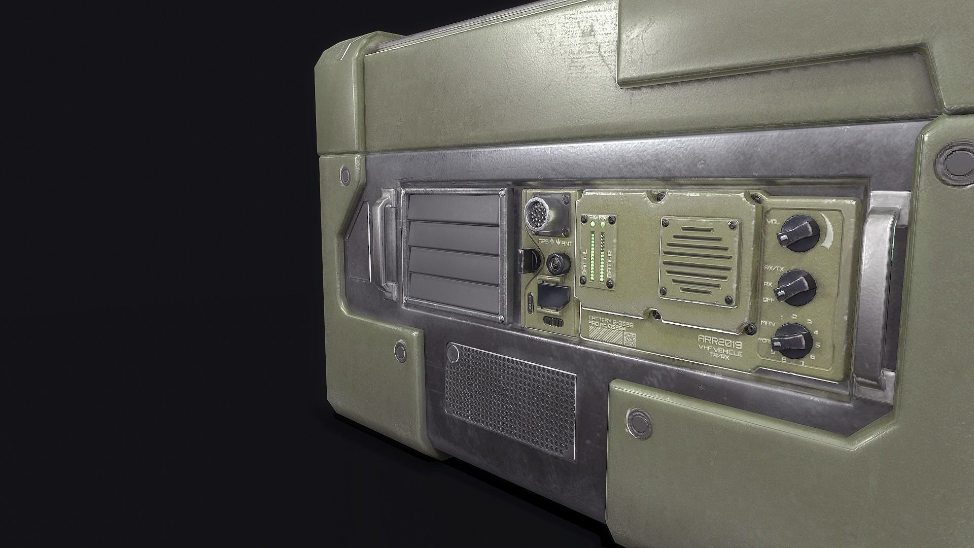 3D model Tactical Command Post VR / AR / low-poly animated | CGTrader