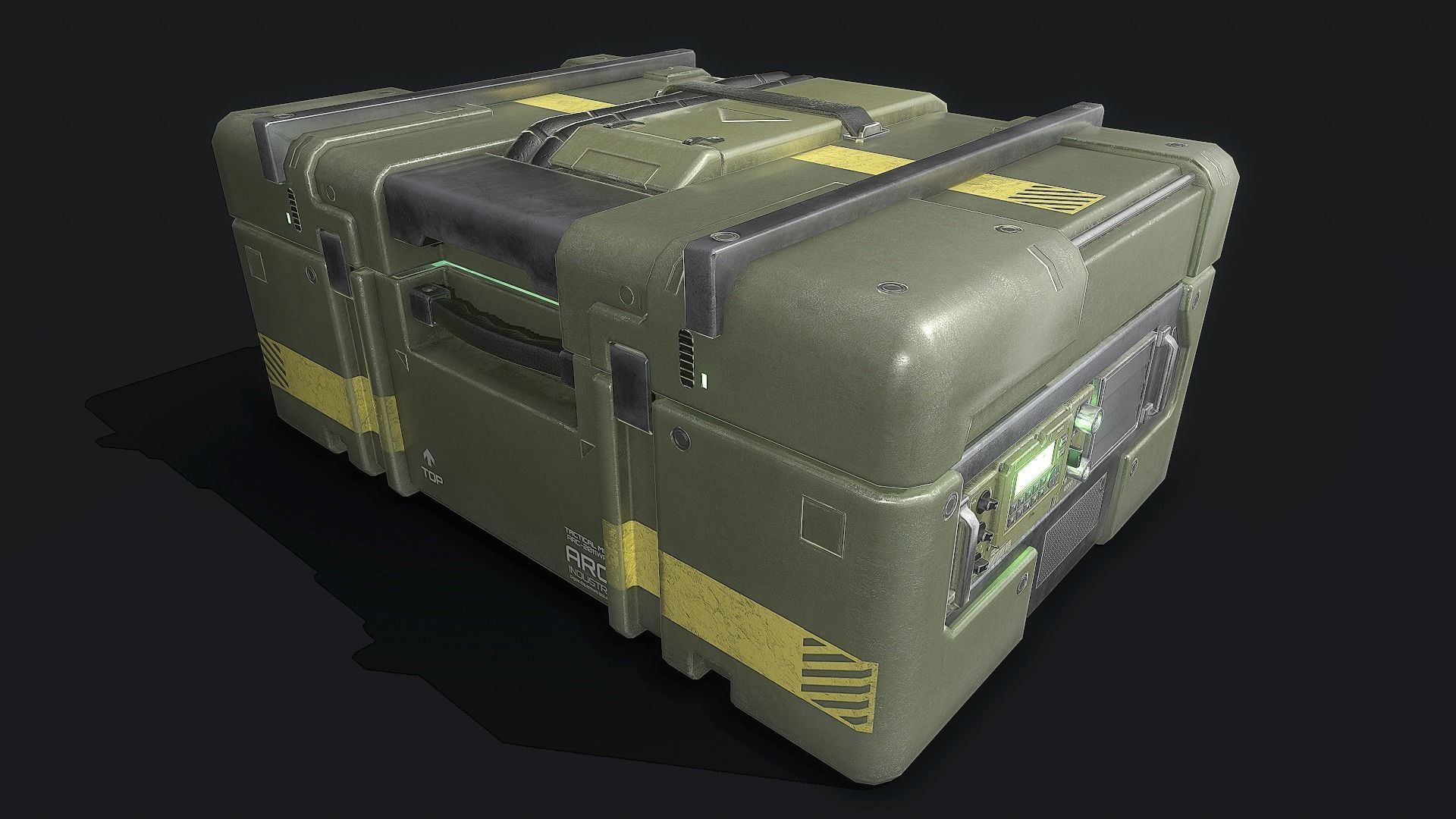 3D model Tactical Command Post VR / AR / low-poly animated | CGTrader