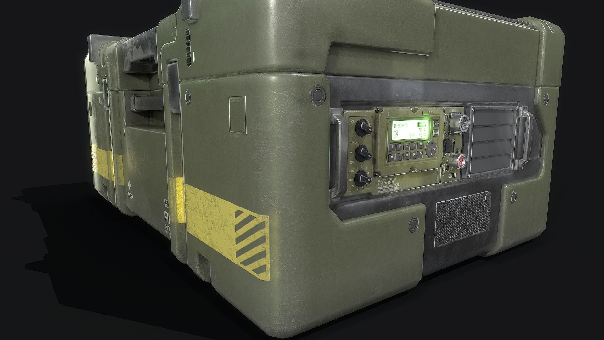 3D model Tactical Command Post VR / AR / low-poly animated | CGTrader