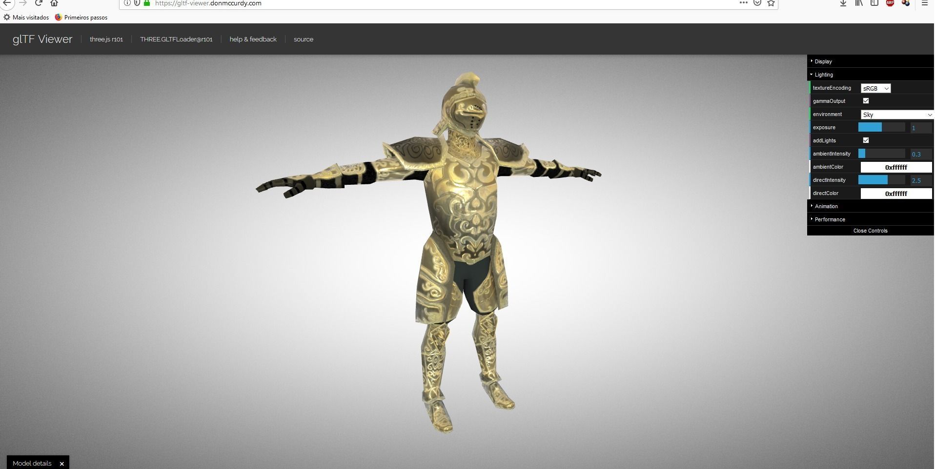 Solus - The Knight - Low Poly Character free VR / AR / low-poly 3D ...