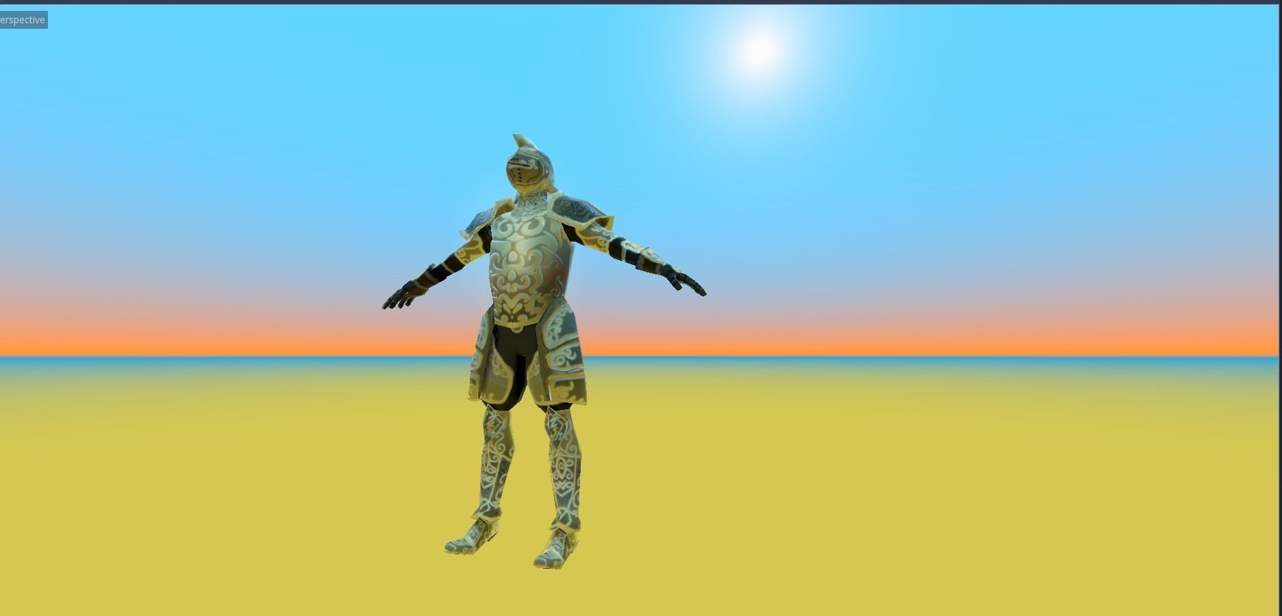 Solus - The Knight - Low Poly Character free VR / AR / low-poly 3D ...