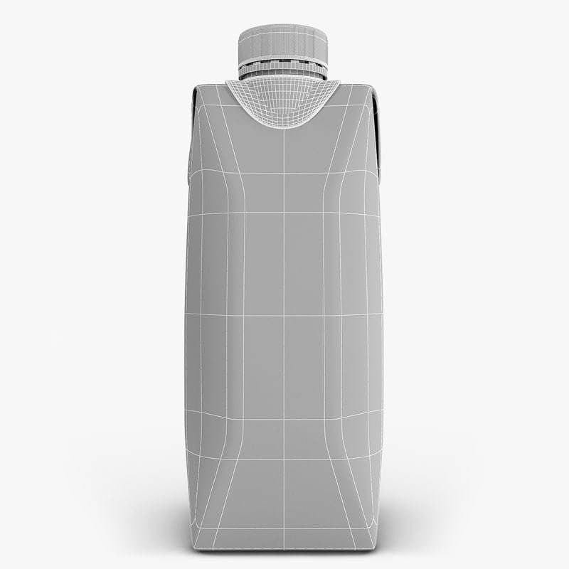 Juice Box 3D model | CGTrader