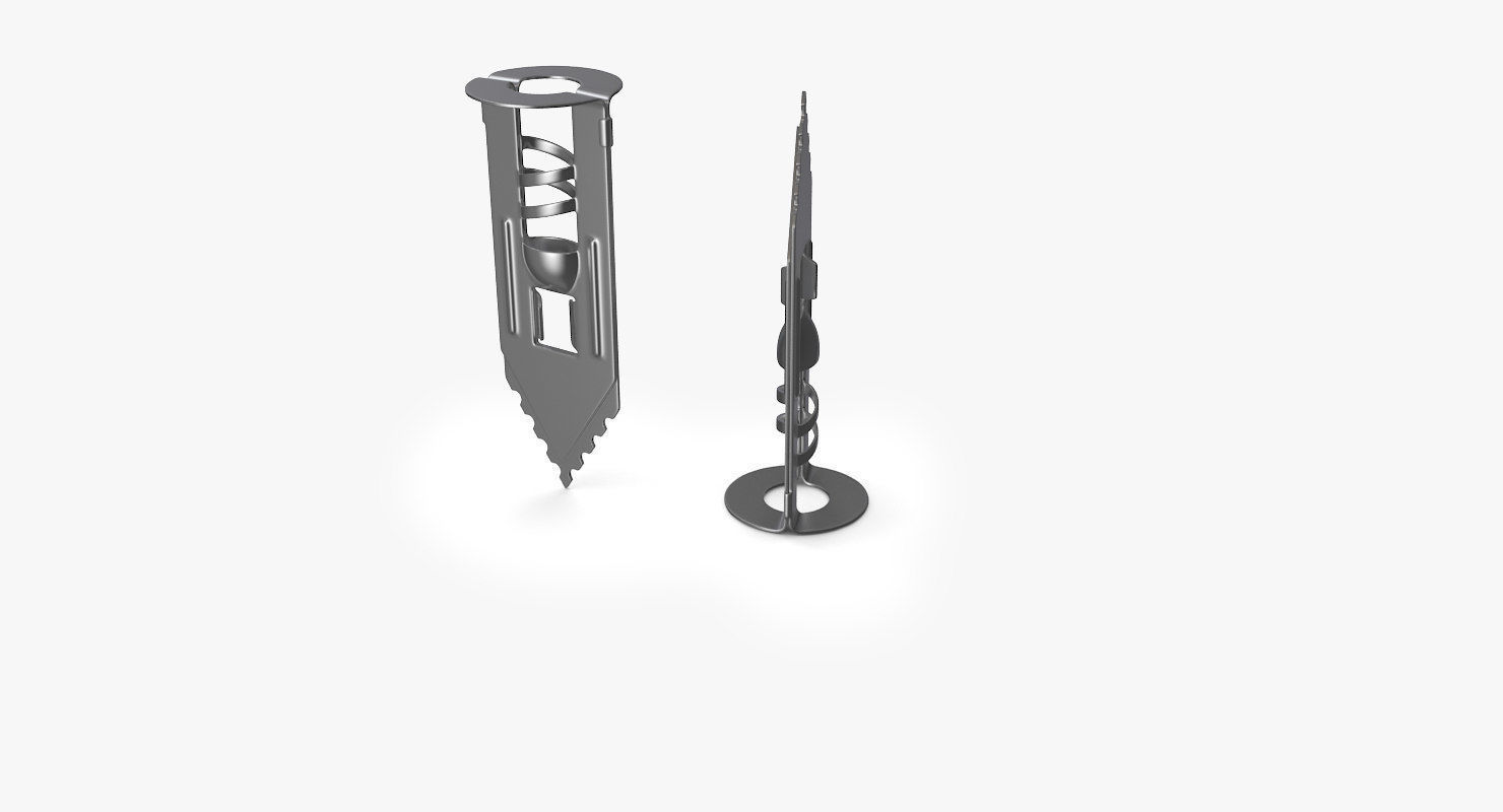 steel dowel 3D model | CGTrader