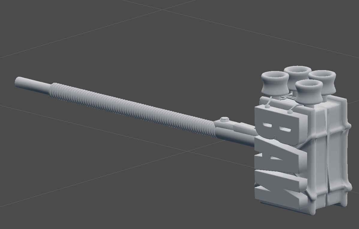 3D Model Ban Hammer 3D model | CGTrader