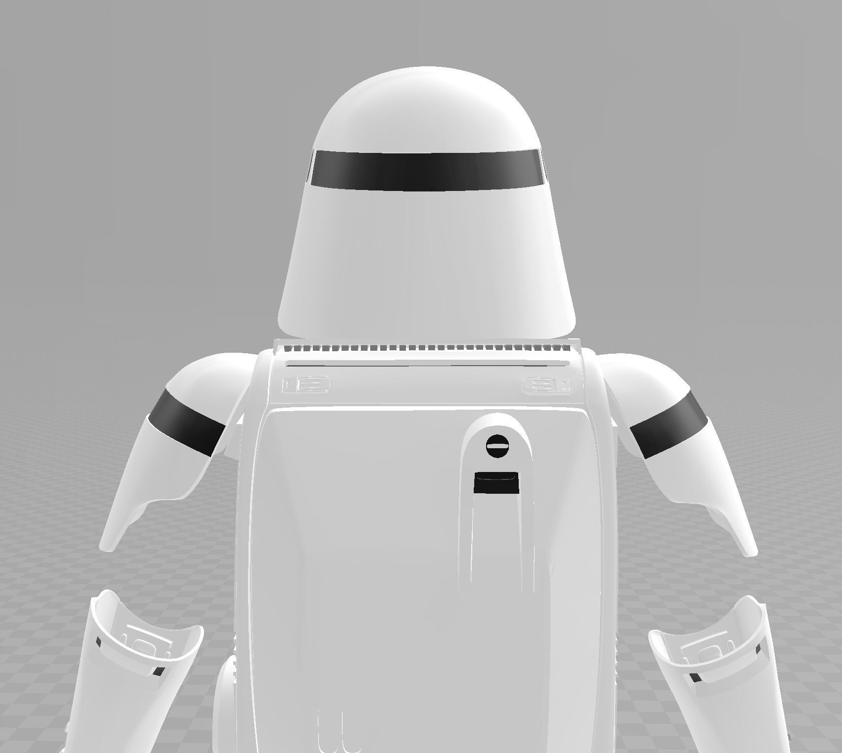 Star Wars TFA First Order SnowTrooper Full Armour 3D model 3D printable ...
