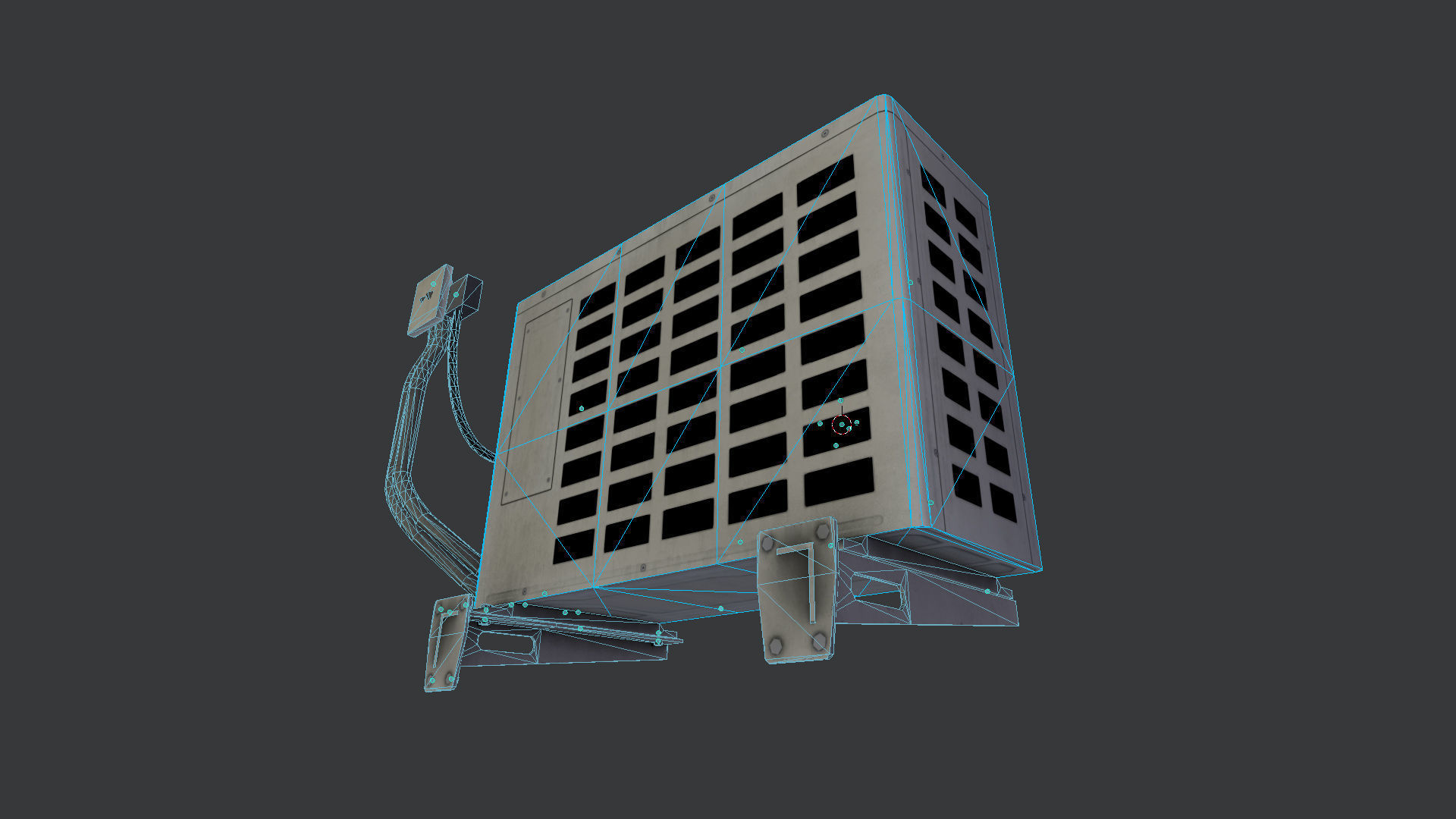 3D model Air conditioning condenser unit VR / AR / low-poly | CGTrader