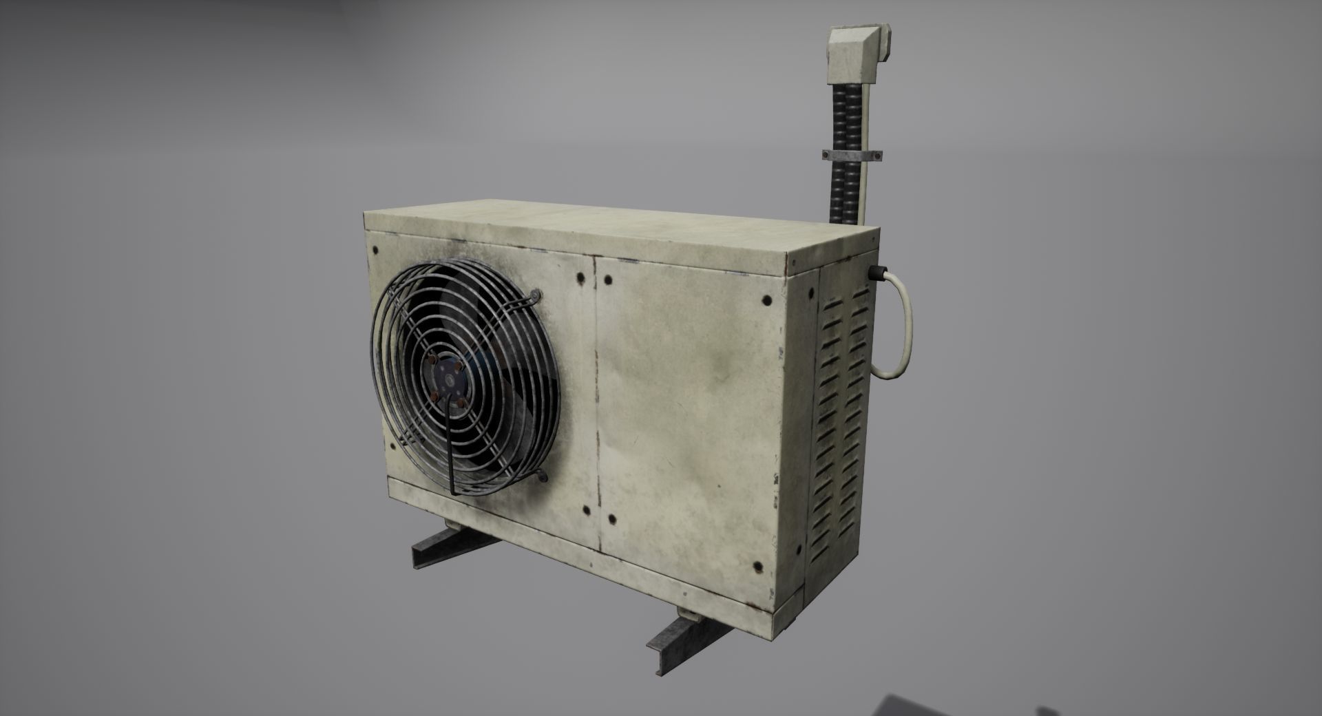 3D model Old air conditioning condenser unit VR / AR / low-poly | CGTrader