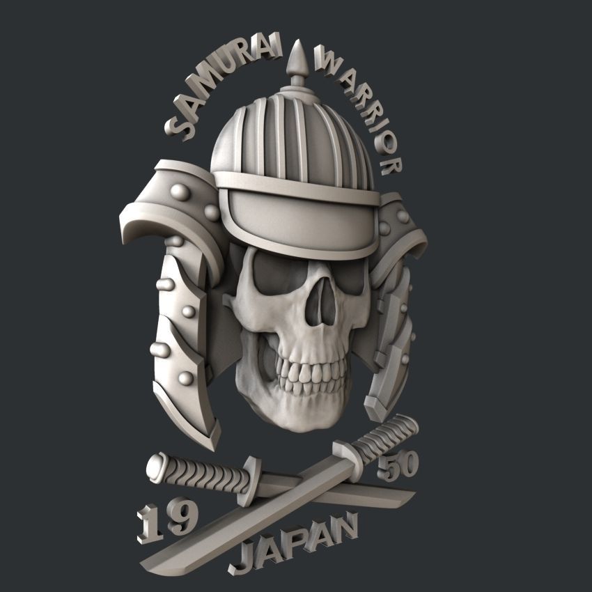 3d STL models for CNC router Samurai 3D model | CGTrader
