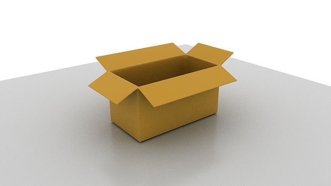 The Cardboard 3D model | CGTrader