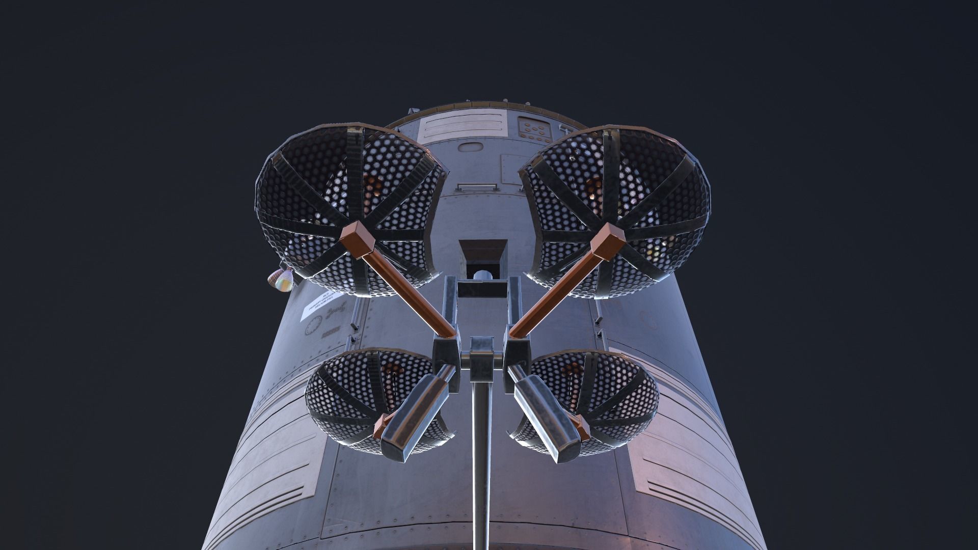 3D model Apollo command and service module VR / AR / low-poly | CGTrader