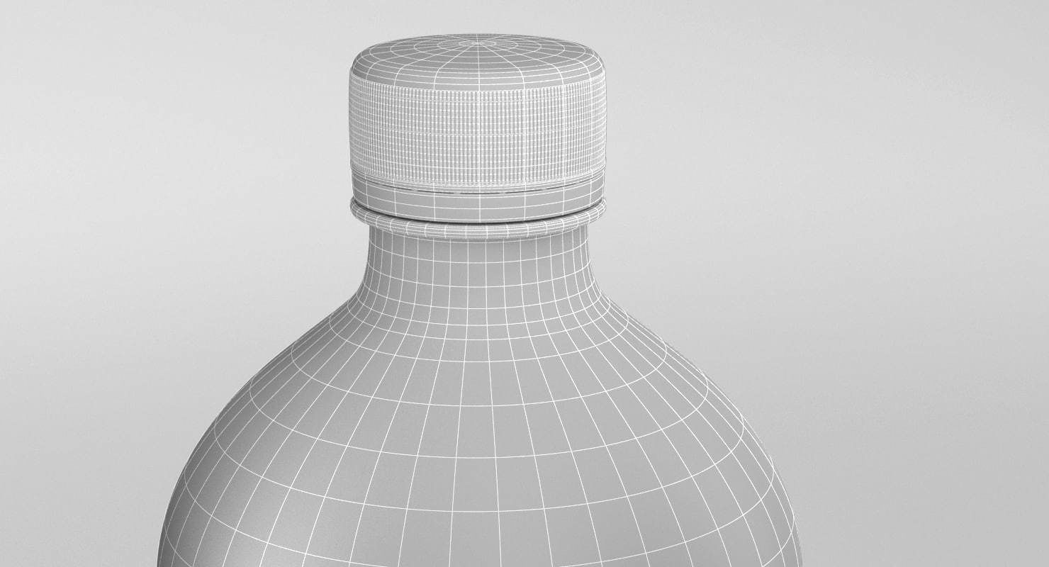 fanta bottle 3D model | CGTrader