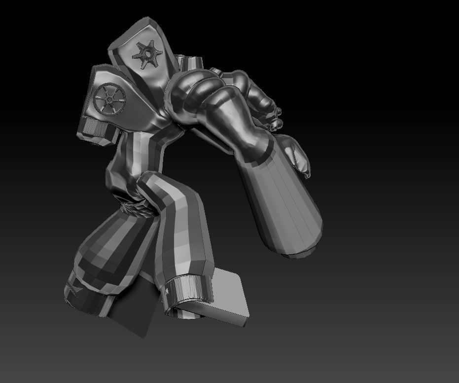 Hovering Mech Gunner free 3D model | CGTrader