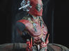 Deadpool Bust - Shattered and Exploded 3D model 3D printable | CGTrader