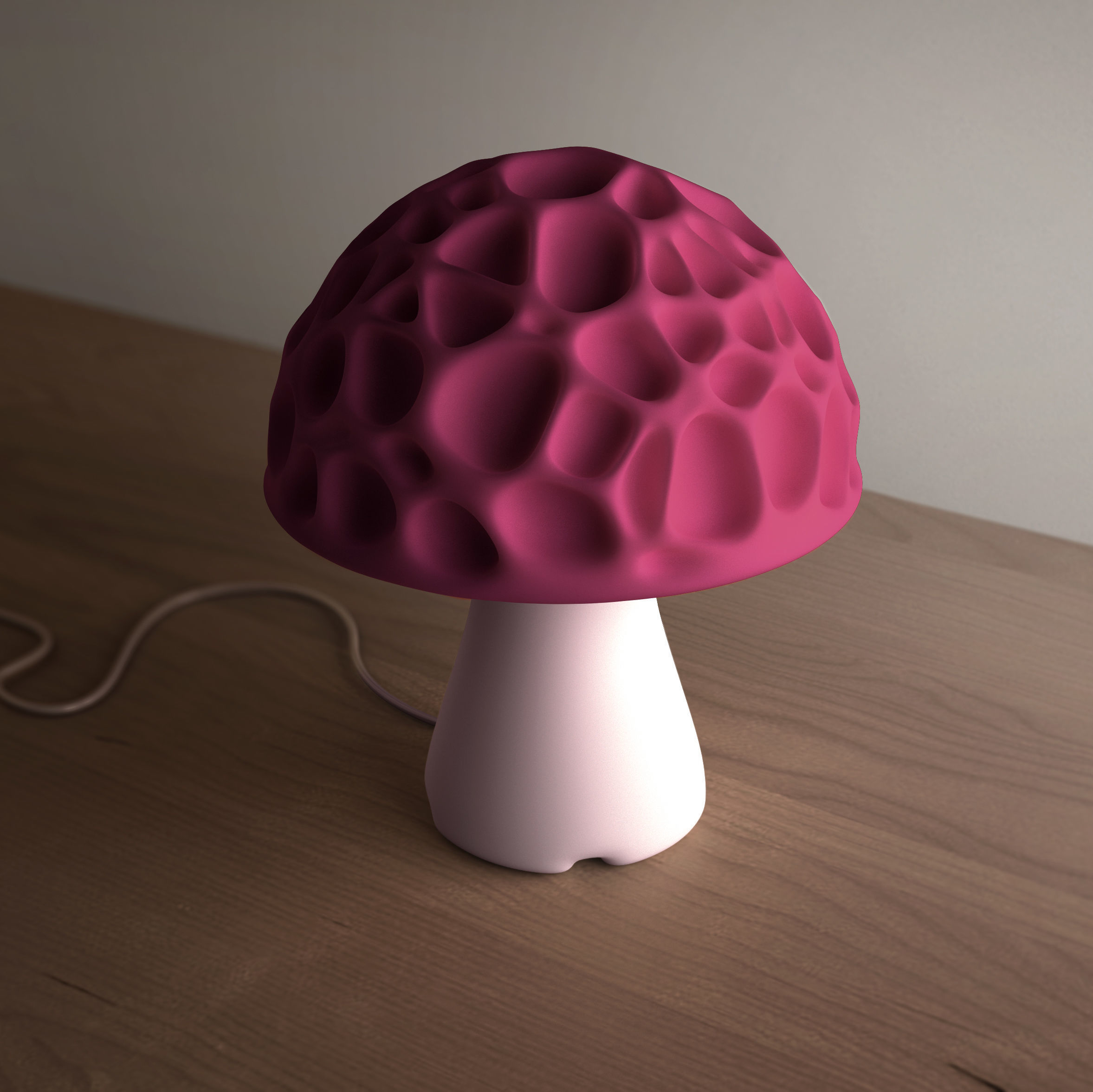 Generative design Magic Mushroom 3D model 3D printable | CGTrader